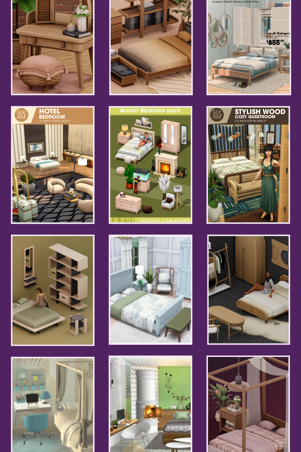 25+ Sims 4 70s CC Create-A-Sim Finds - The Mods Pixie